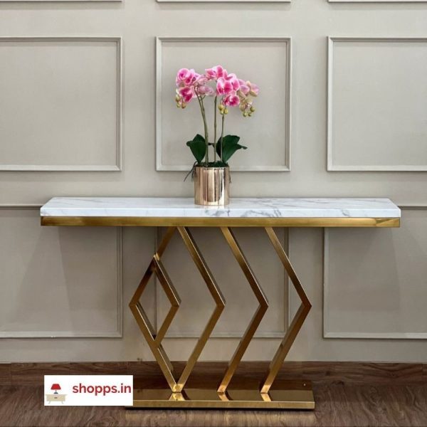 Modern Metal console India - Shopps.In