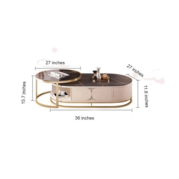 Blaze Modern Coffee Table - Shopps.In