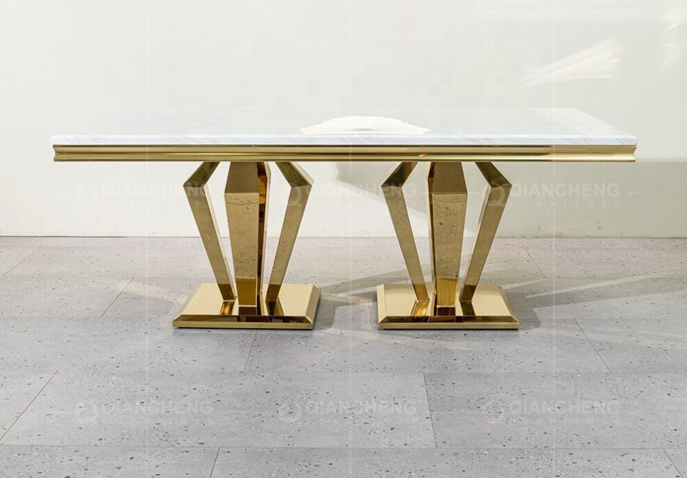 6 seater SS dining table - Shopps.In