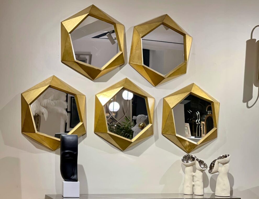 Diamond cluster mirror - Shopps.In